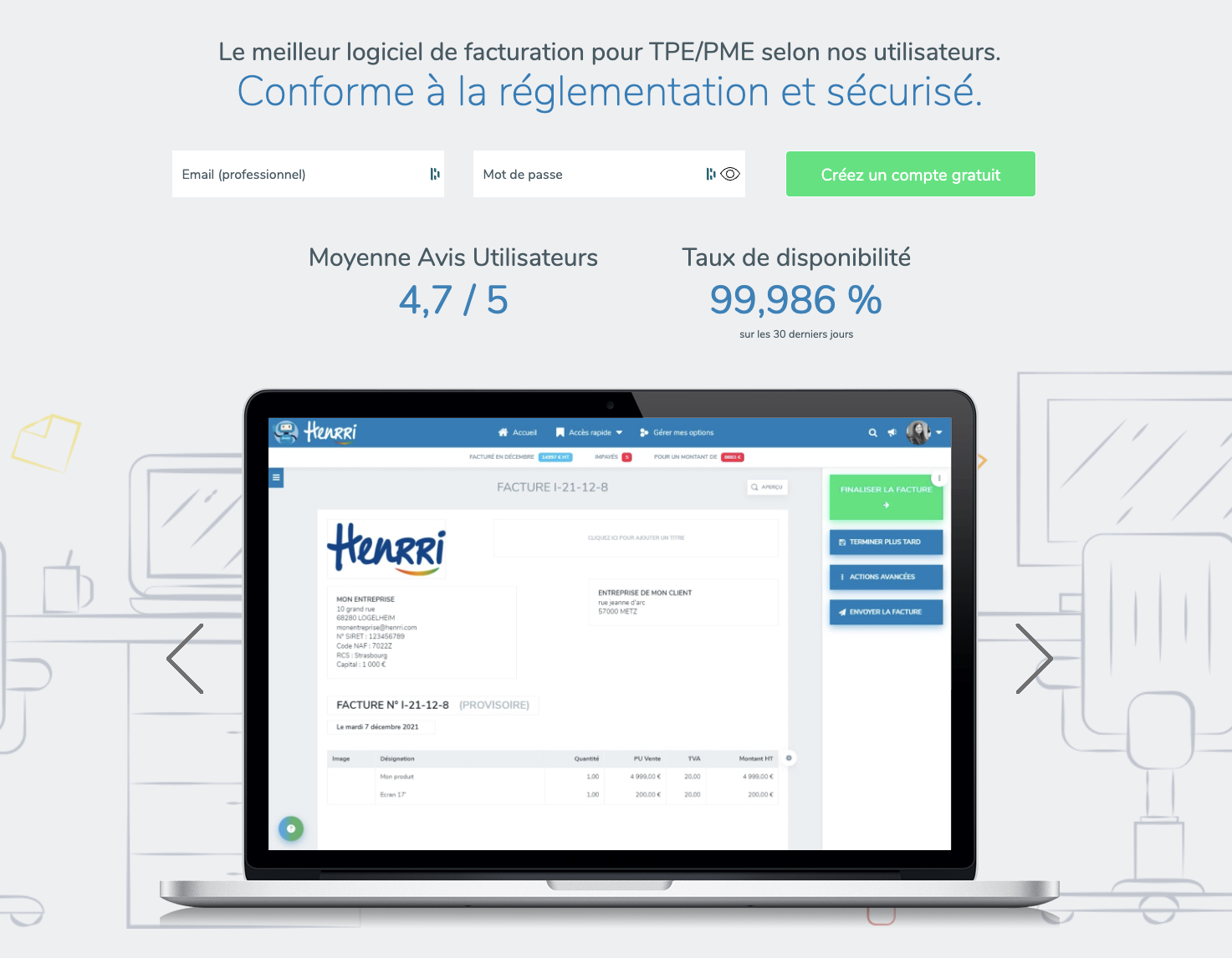 Henrri - Fonctionnalités, tarifs, alternatives et avis Henrri - Fonctionnalités, tarifs, alternatives et avis