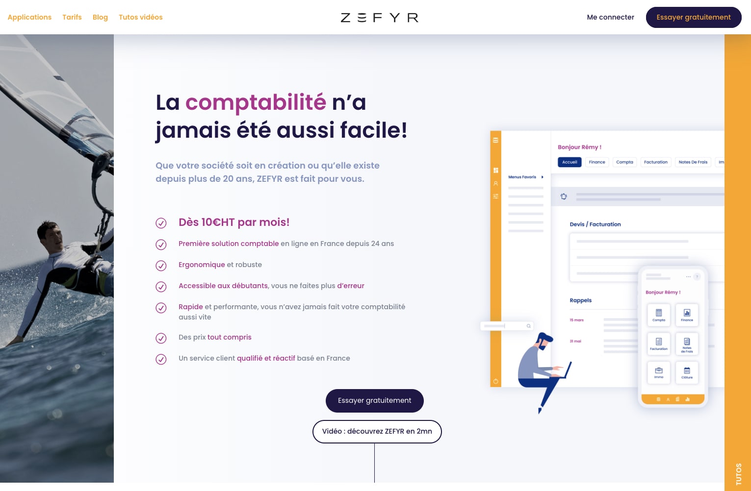 Zefyr : la gestion comptable et financière simplifiée et complète